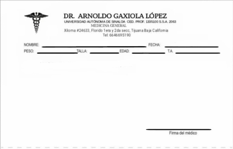 Receta Editable | PDF