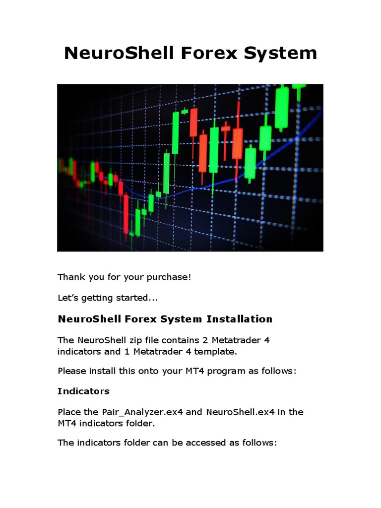 NeuroShell Forex System | PDF | International Trade | Market (Economics)