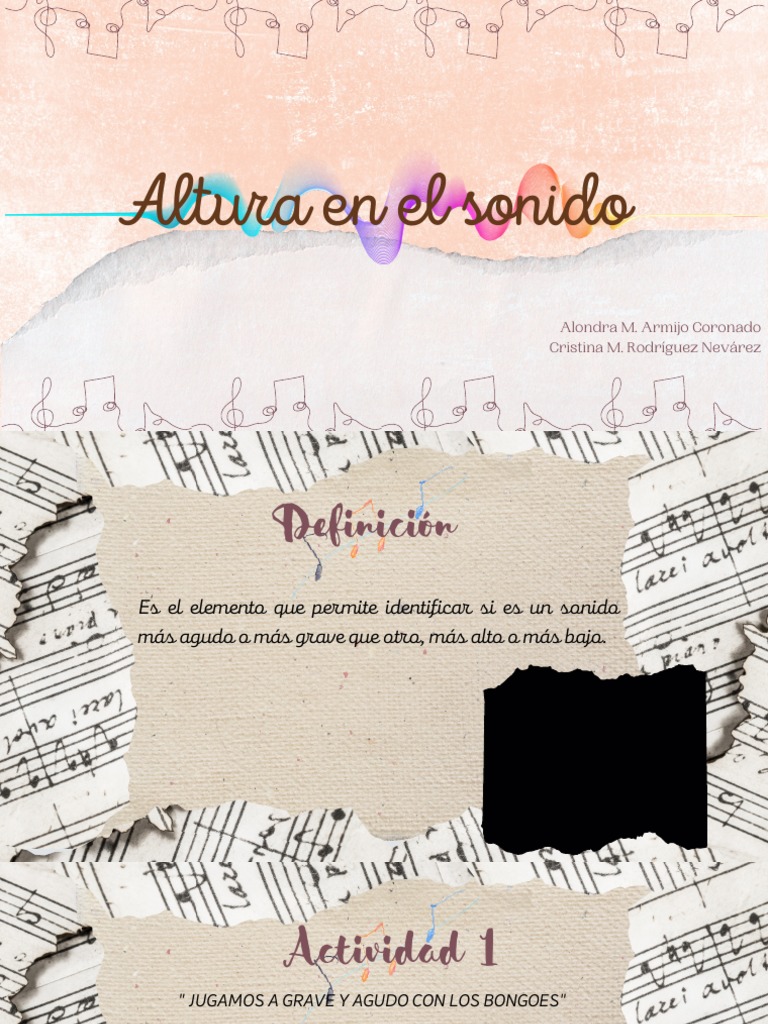 Altura en El Sonido | PDF