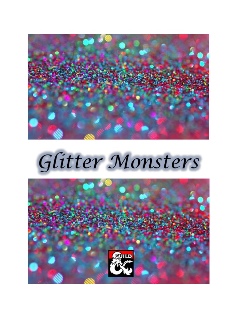 547551-Glitter Monsters | PDF | Dungeons & Dragons | Wizards Of The Coast
