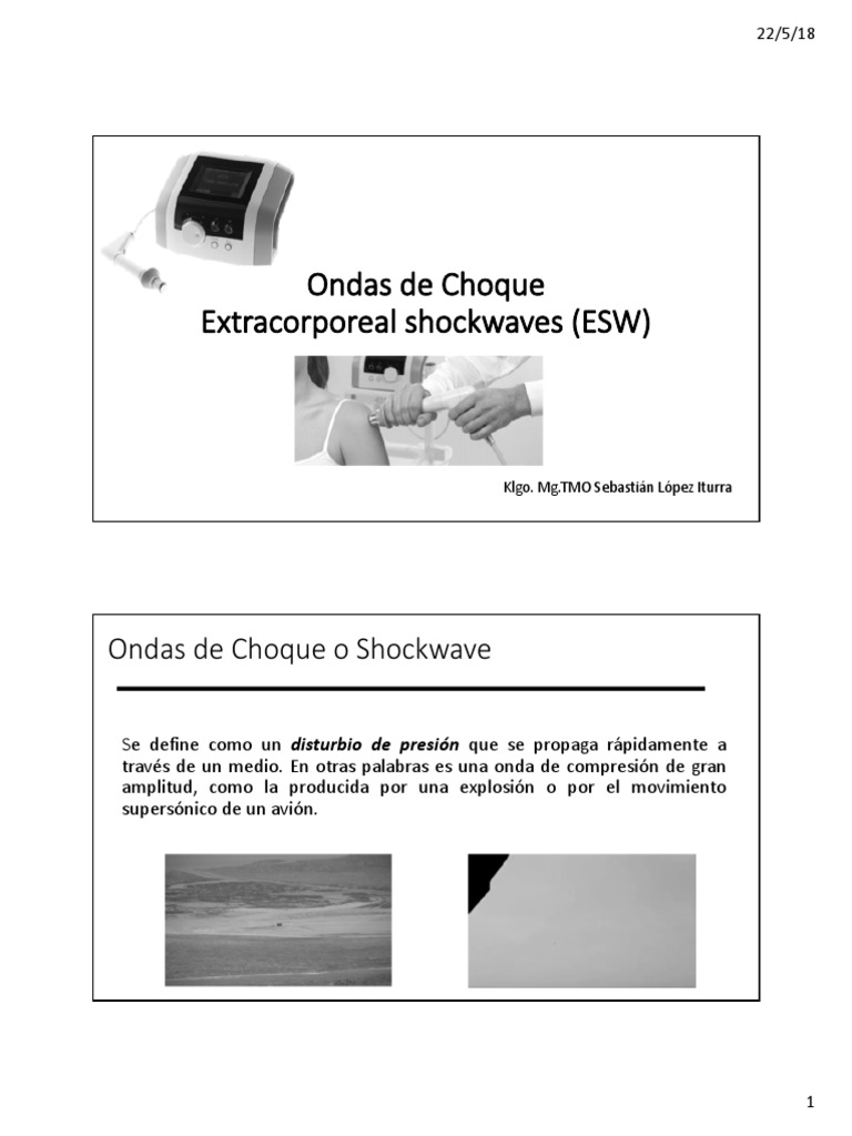 Tipos y Efectos de Ondas de Choque | PDF | Pascal (Unidad) | Olas