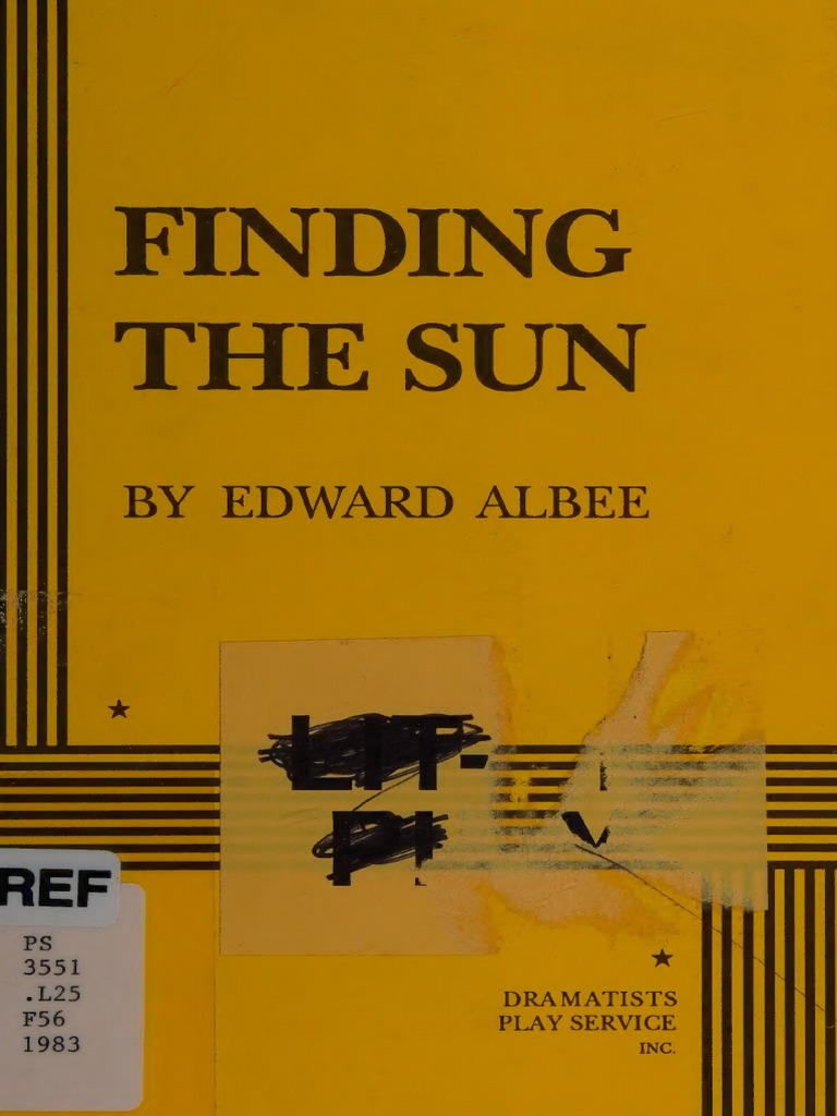 Edward Albee - Finding The Sun | PDF | Art