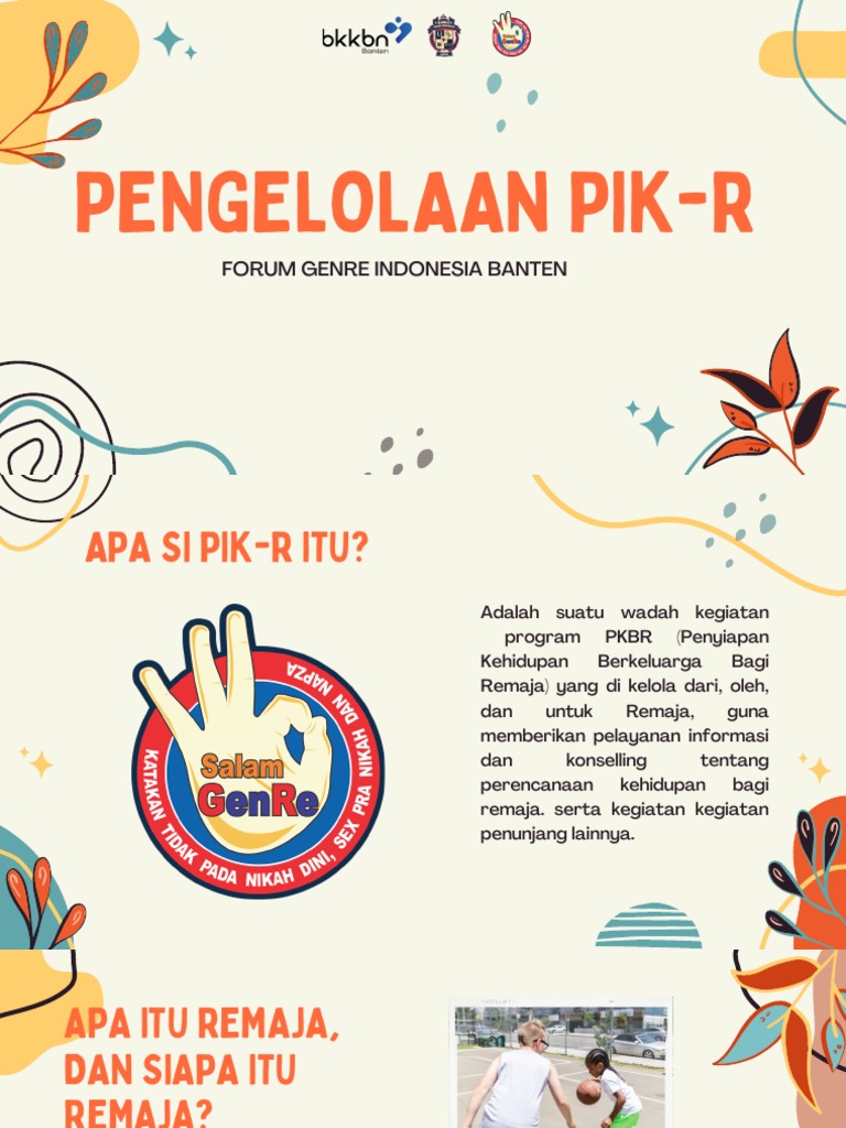 Pengelolaan PIK-R untuk Remaja | PDF