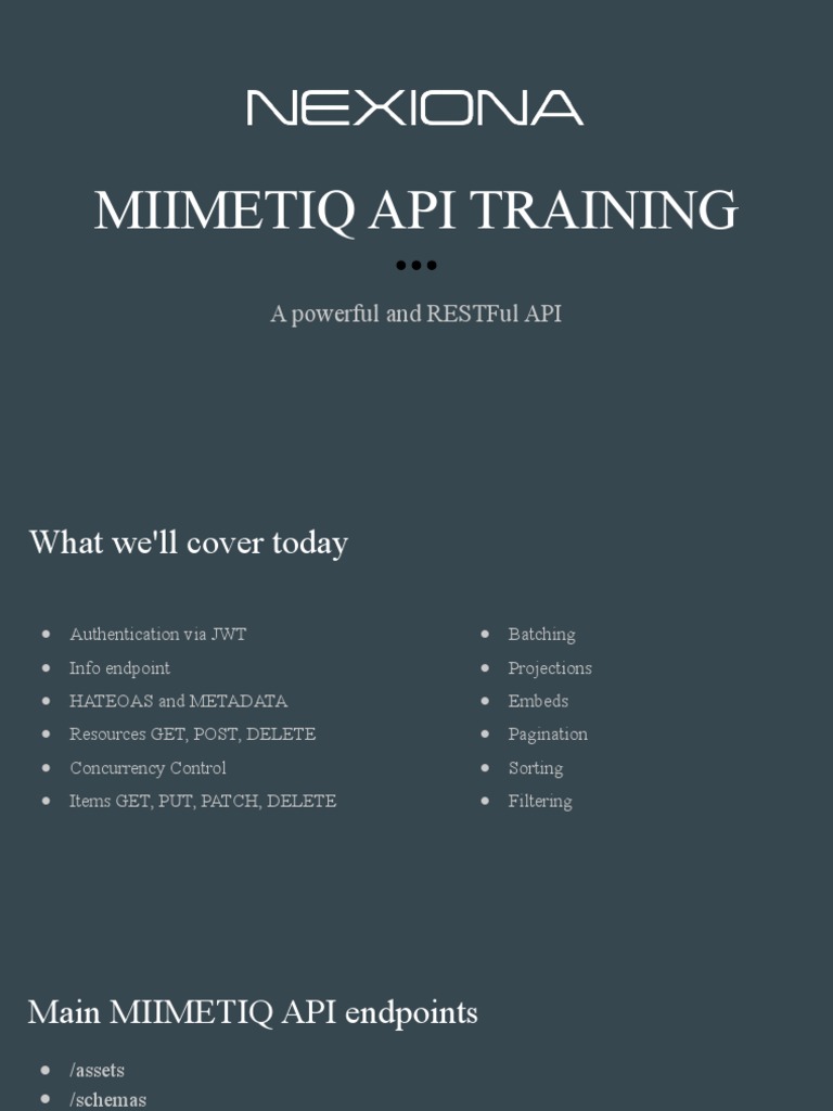 Rest API Slides | PDF | Hypertext | Software Development Rest API Slides | PDF | Hypertext | Software Development