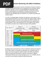 Norma ISO 10816-3 Severidad Vibracion | PDF