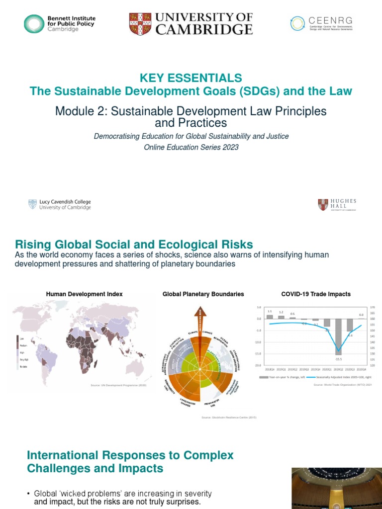 Materials For Module 2 - Key Essentials The Sustainable Development ...