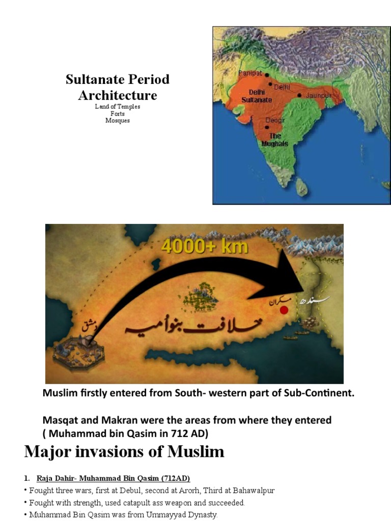 Delhi Sultanate Architecture Overview | PDF | Architectural Design ...