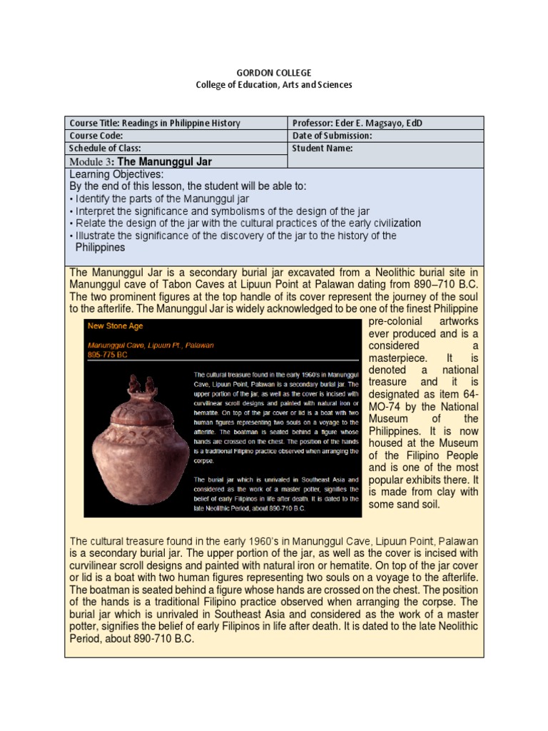 3 History Learning Module 1 | PDF | Archaeology