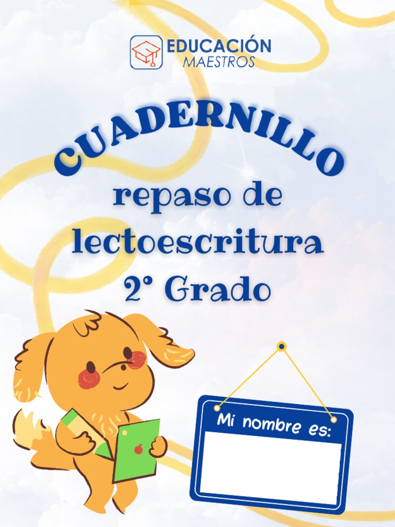 Cuadernillo Repaso Lectoescritura Segundo Grado Primaria | PDF