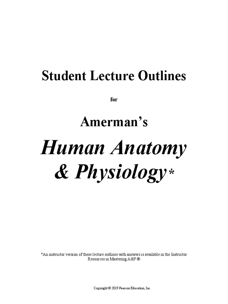 Chapter 1 Intro To A&P Student Outline | PDF | Anatomical Terms Of Location | Peritoneum