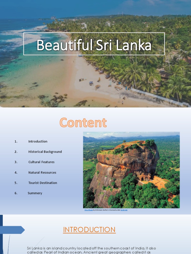 Beautiful Sri Lanka-2 | PDF | Sri Lanka | Earth Sciences
