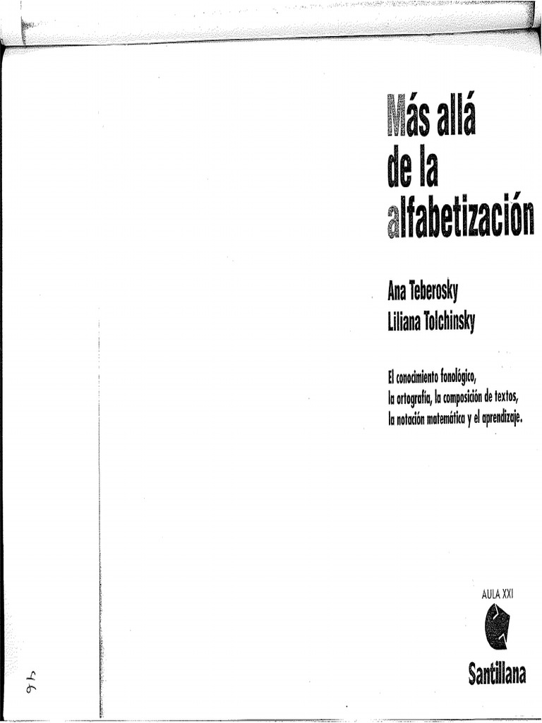 NEMIROVSKY MYRIAM Leer No Es Lo Inverso de Escribir | PDF