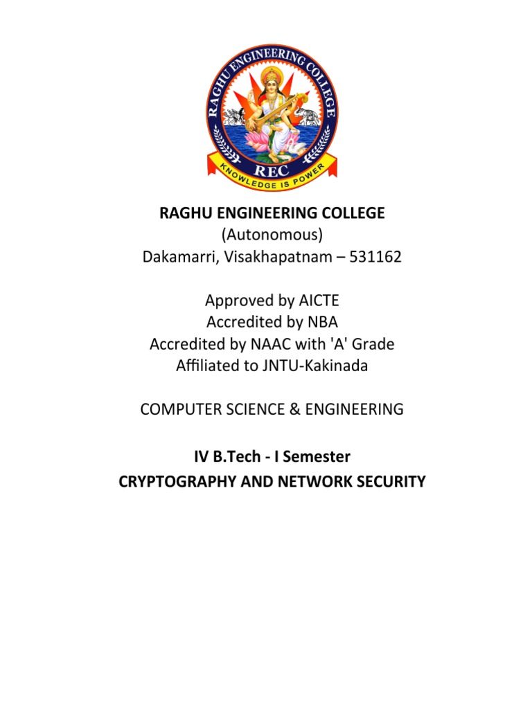 CNS Unit-3 | PDF | Public Key Cryptography | Key (Cryptography) CNS Unit-3 | PDF | Public Key Cryptography | Key (Cryptography)