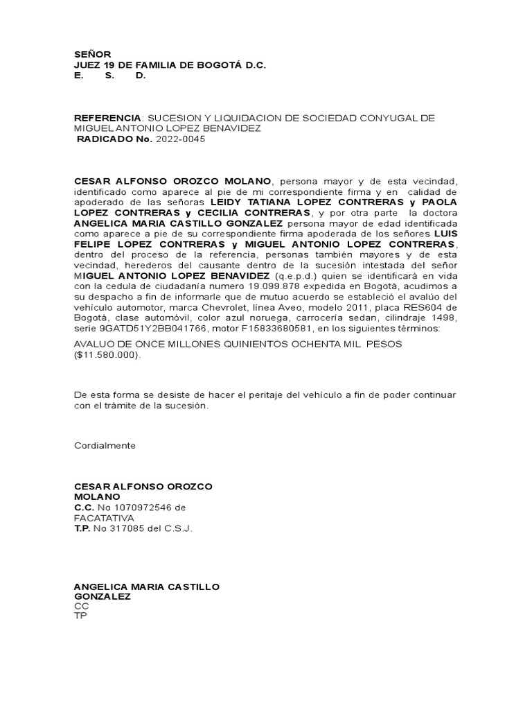 Oficio Juzgado 19 de Familia | PDF Oficio Juzgado 19 de Familia | PDF