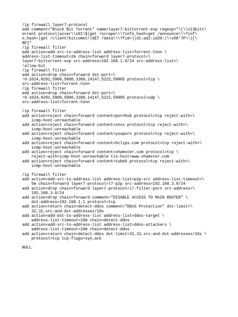 Starlink Firewall Configuration Guide | PDF