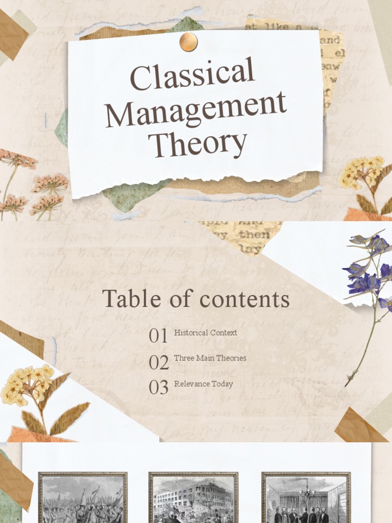 Group 1 - Classical Management Theory | Download Free PDF | Bureaucracy ...