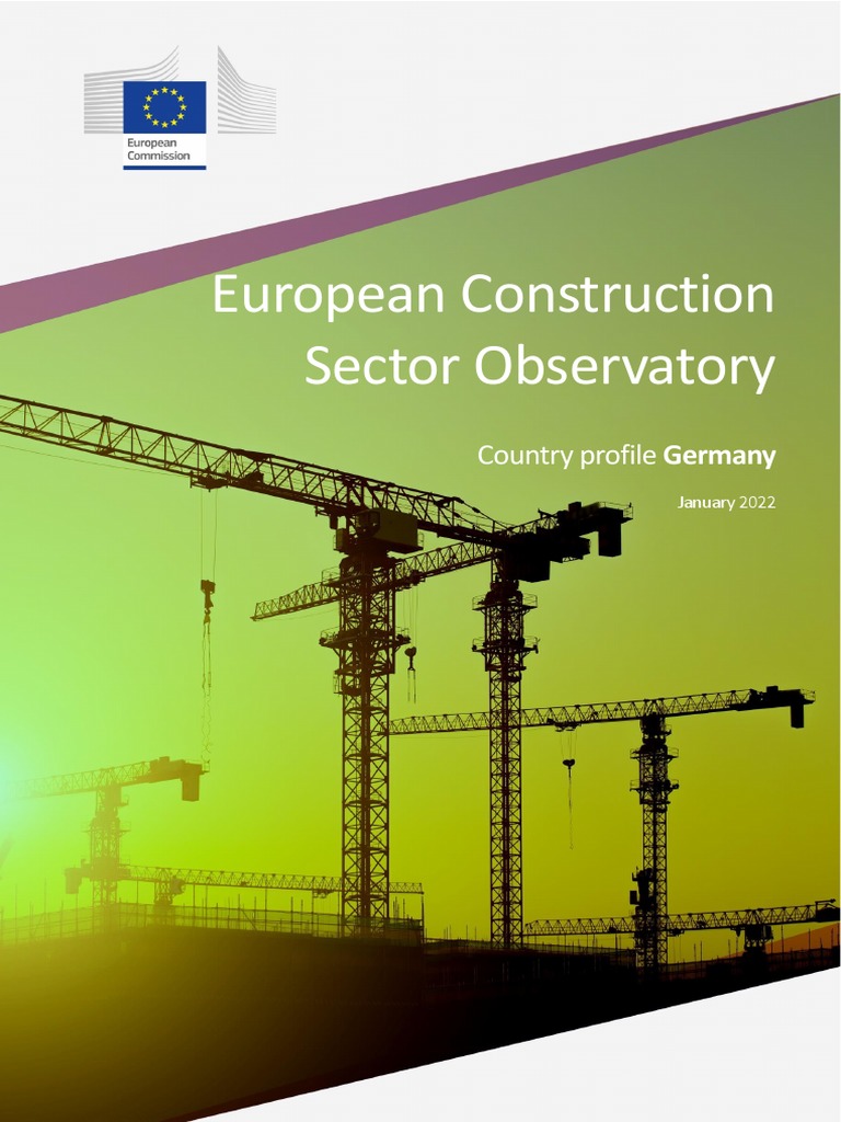 European Construction Sector Observatory, Country Profile Germany ...