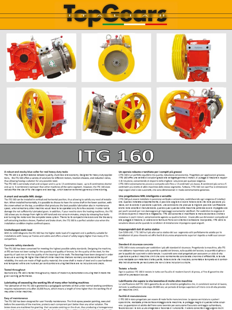Itg 160 Brochure2 | PDF