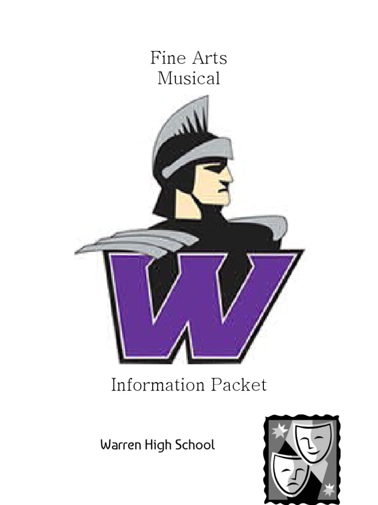 Warren HS Musical Info Packet | PDF | Audition