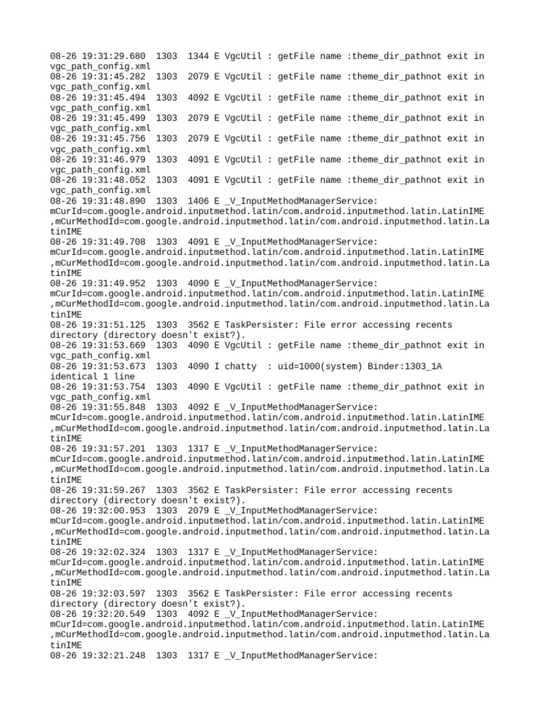 Log | PDF | Directory (Computing) | Information Retrieval