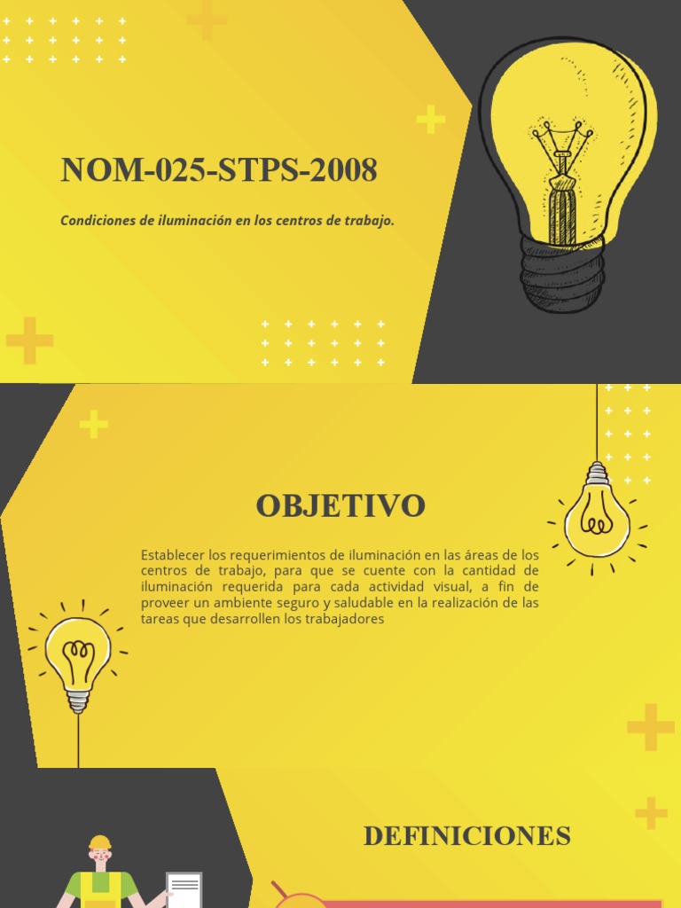 Nom 025 STPS 2008 | PDF | Encendiendo | Óptica