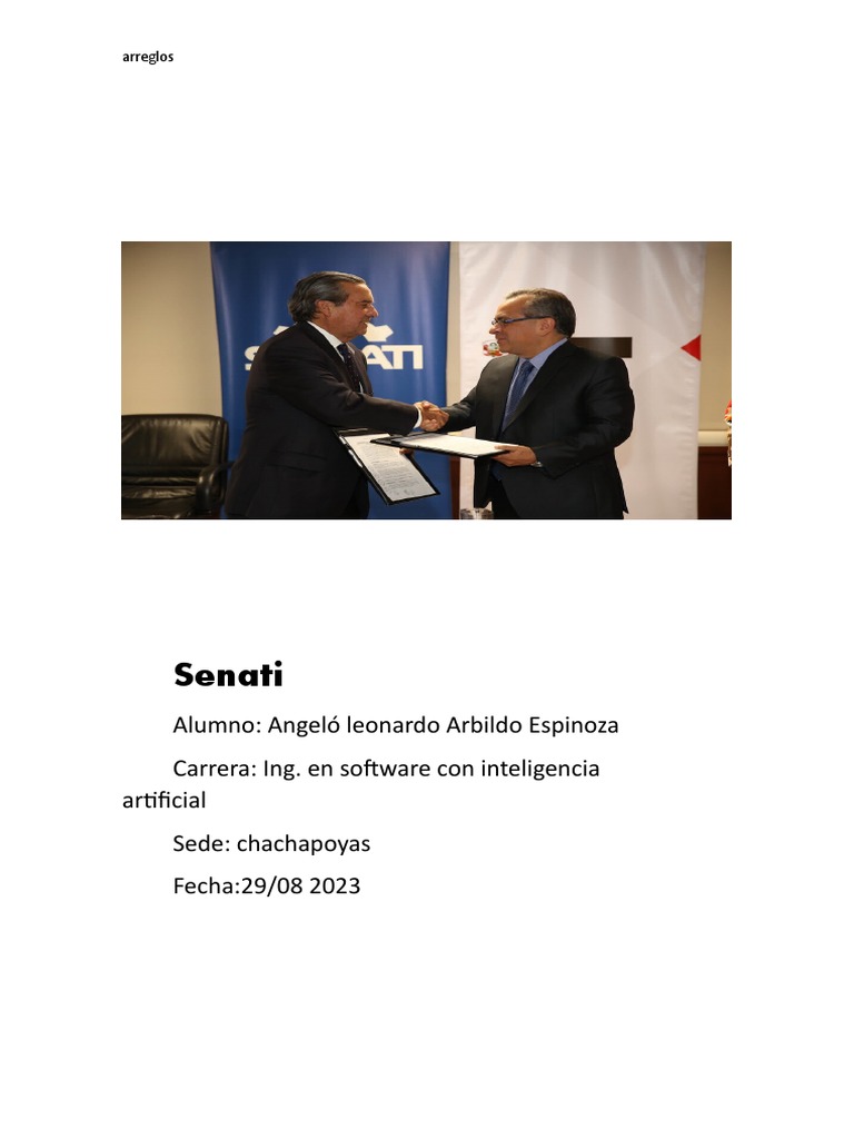 Senati | PDF