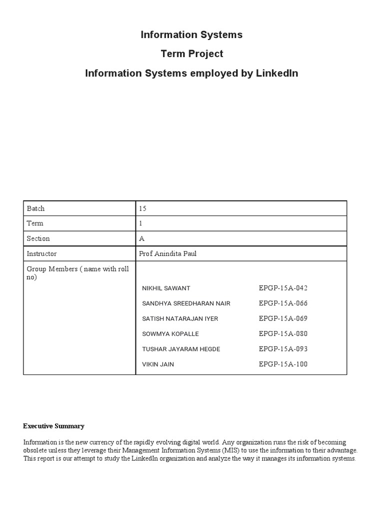 Final Draft - WIP | PDF | Linked In | Cloud Computing