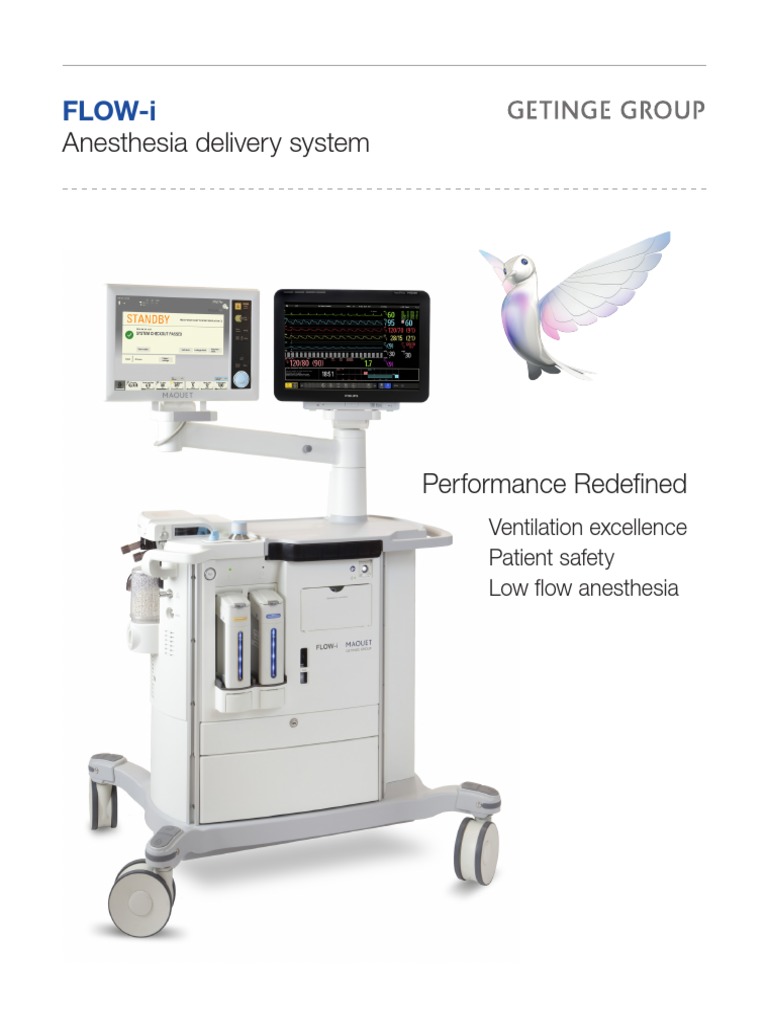FLOW I BROCHU Anesthesia Delivery System | PDF | Anesthesia | Hypoxia (Medical)