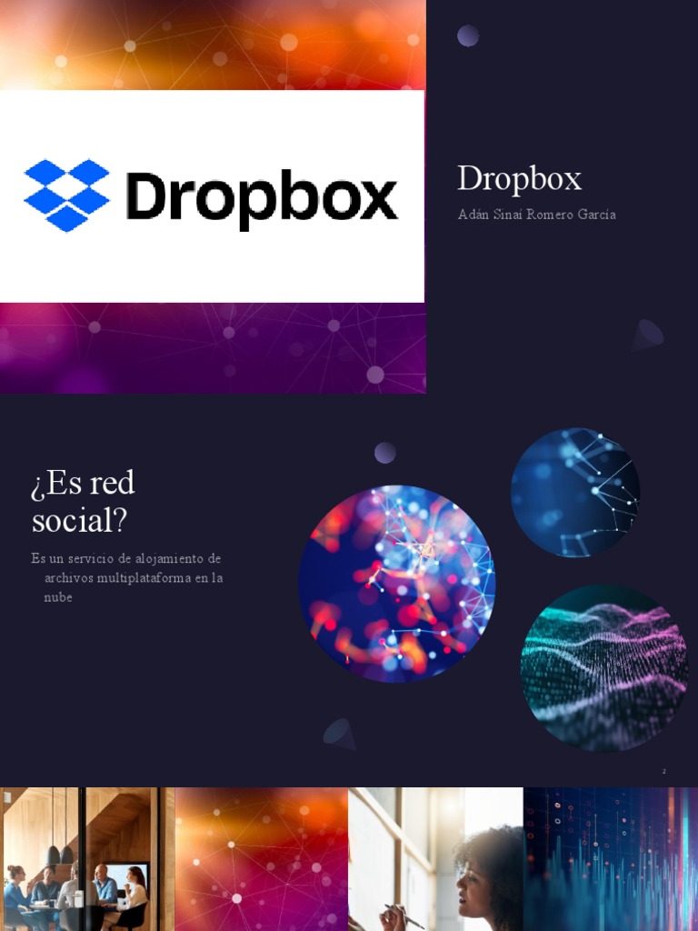 Exposición Qué es el Dropbox | PDF | Telecomunicaciones | Informática