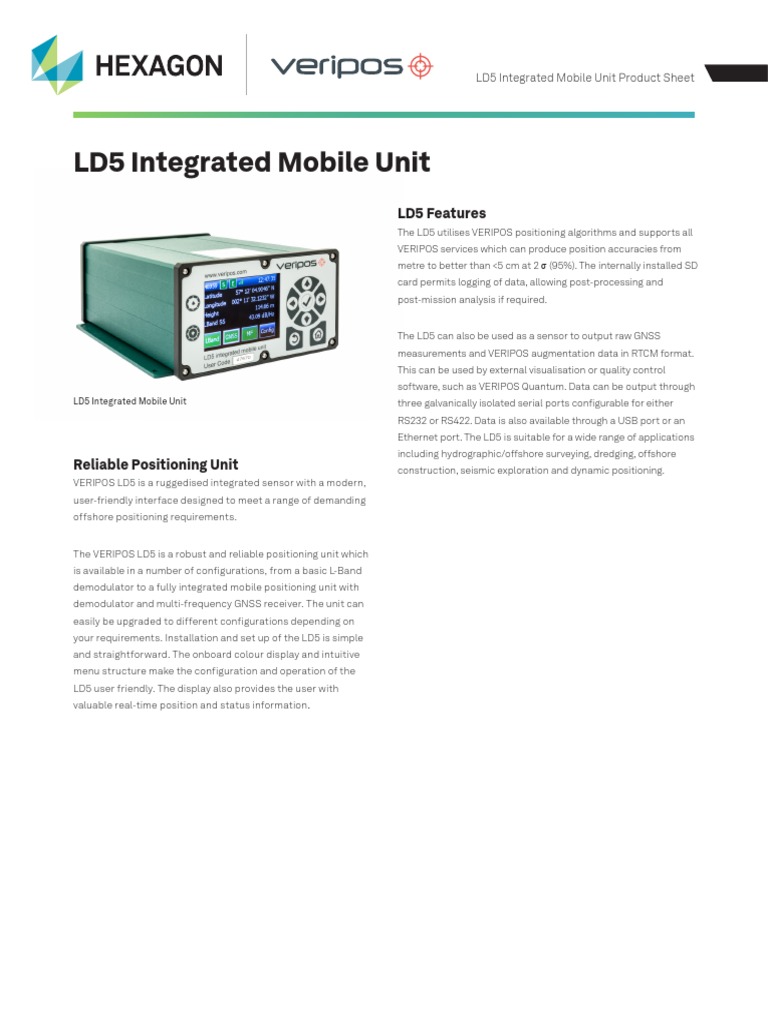LD5 - Product Sheet | PDF