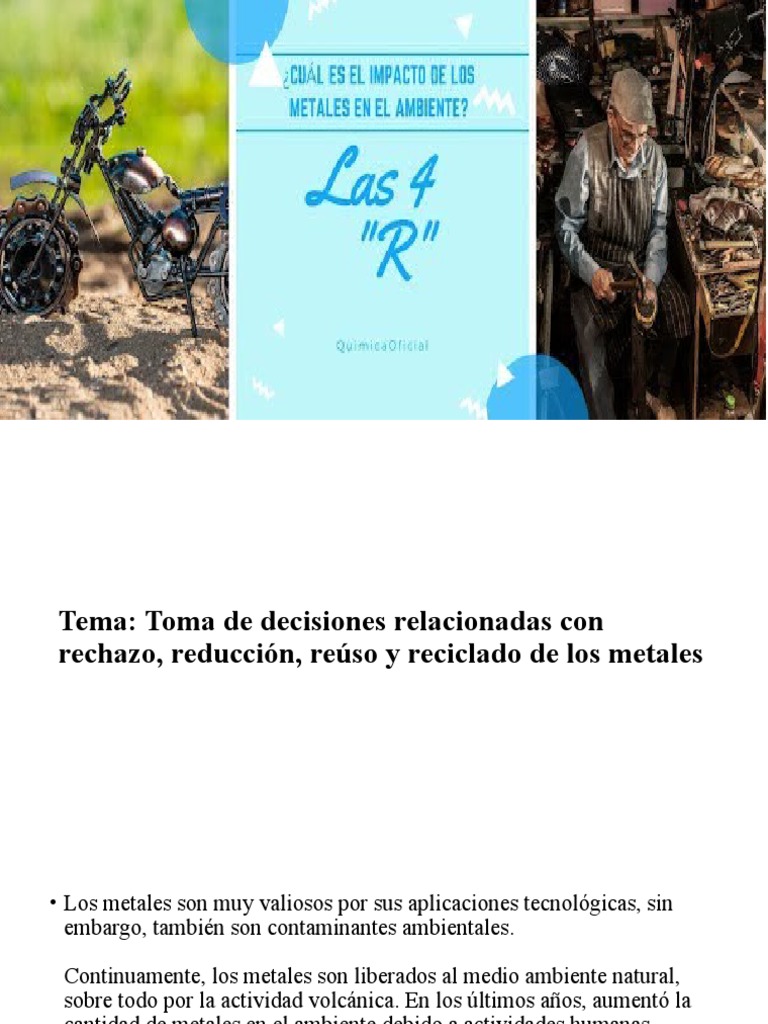 Quimica 4R | PDF | Cobre | Mercurio (Elemento)