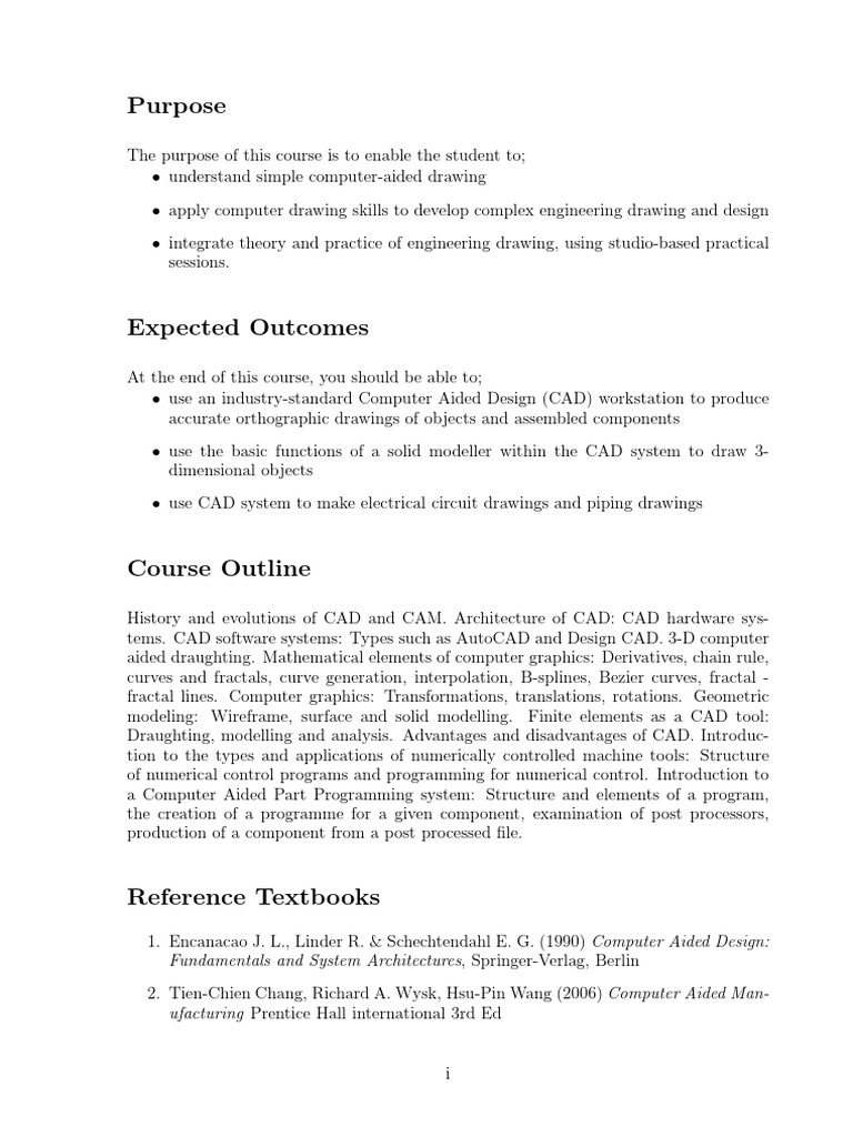Class Notes CAD CAM | PDF | Computer Aided Design | Cartesian ...