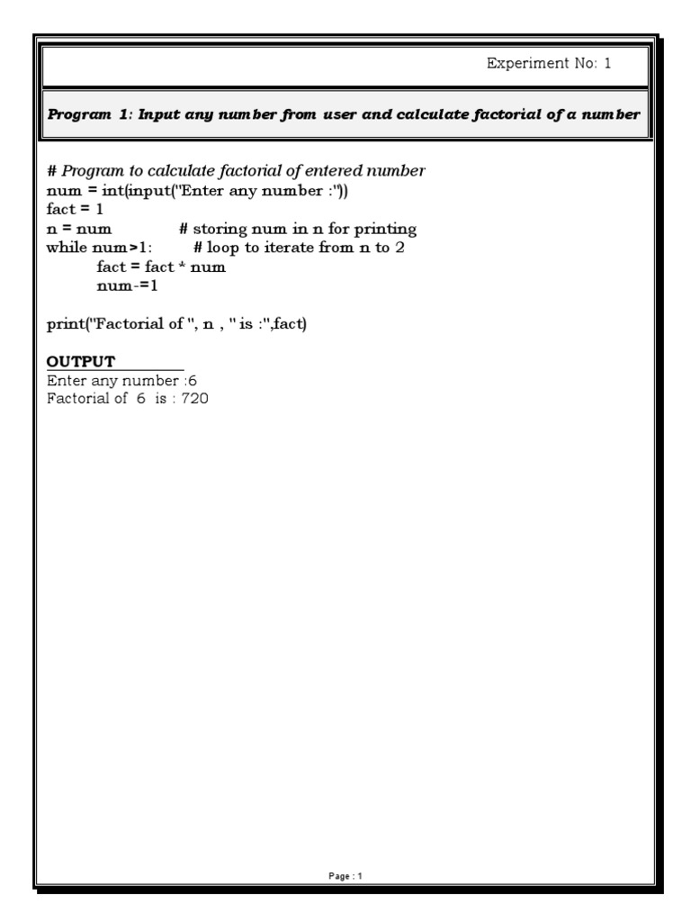 Computer Science Practical File XII - Unlocked | PDF | Computer Program | Programming