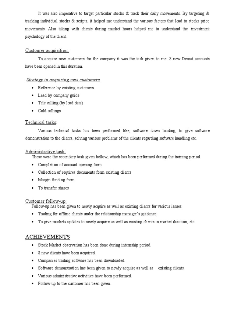 Class Notes | PDF | Stock Market | Stocks