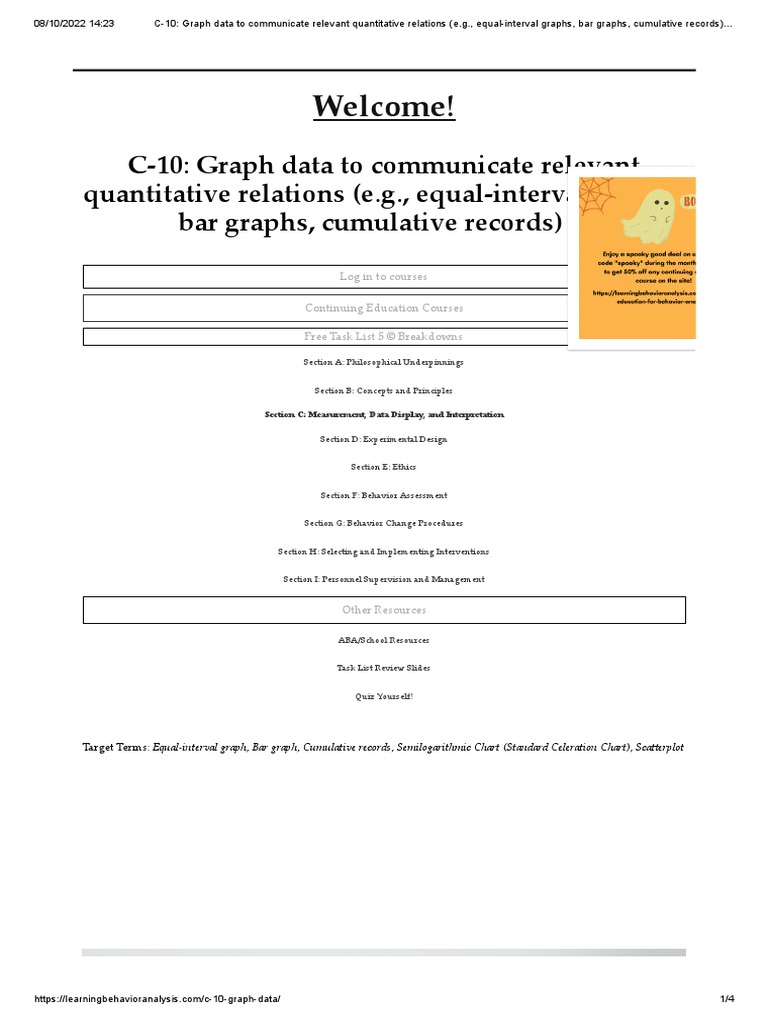 C-10 - Graph Data To Communicate Relevant Quantitative Relations (E.g ...
