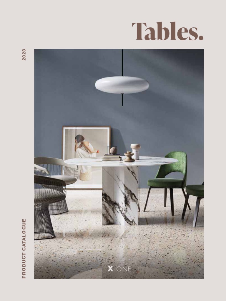 Catálogo TABLES XTONE 2023 LQ | PDF | Materiales