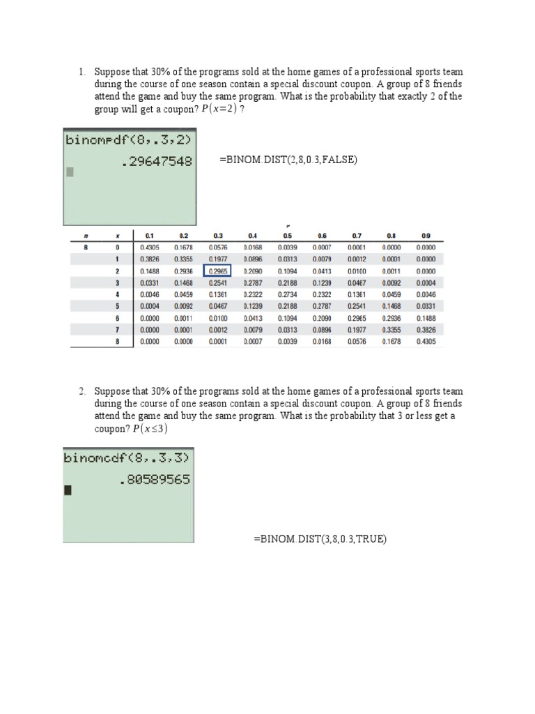 Practice Exam 2 Solutions | PDF | Poisson Distribution | Teaching ...