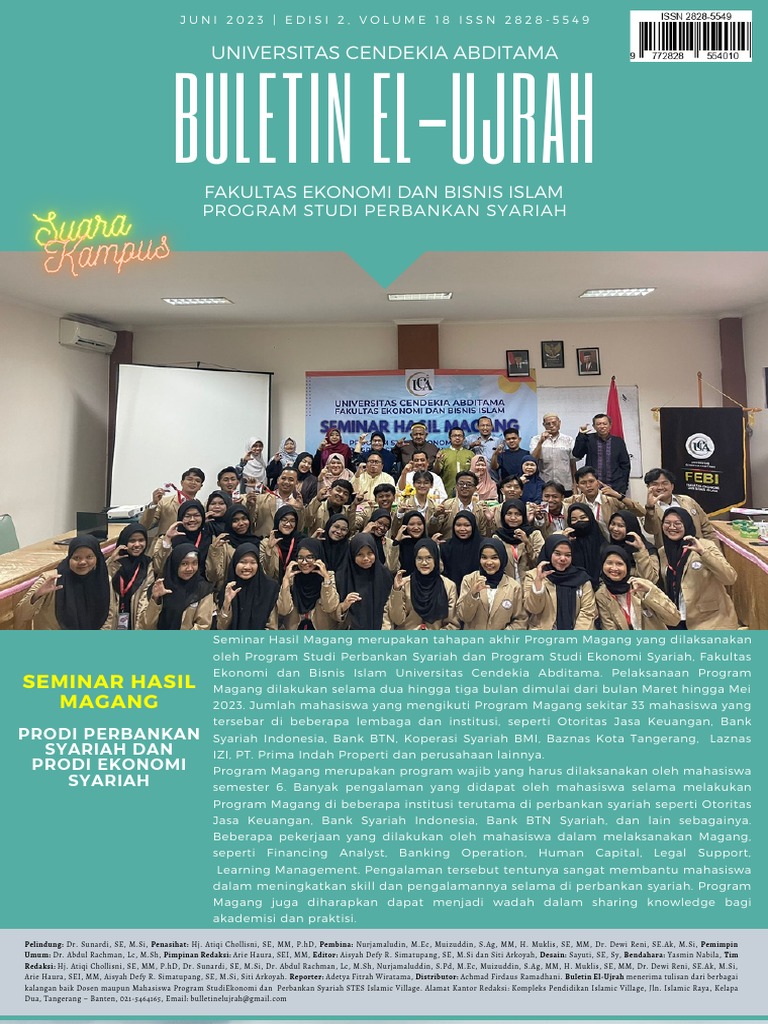 Buletin El-Ujrah Prodi Perbankan Syariah | PDF