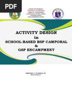 BSP and GSP Camp Rules | PDF