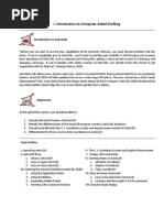 Lesson 1 - Autocad User Interface | PDF | Auto Cad | Computer Aided Design