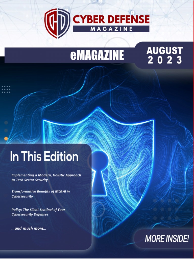 Cyber Defense Magazine-August 2023 | PDF | Security | Computer Security