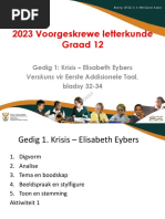 Taakvel - GR 12 HT-gedig - Die Bokser | PDF