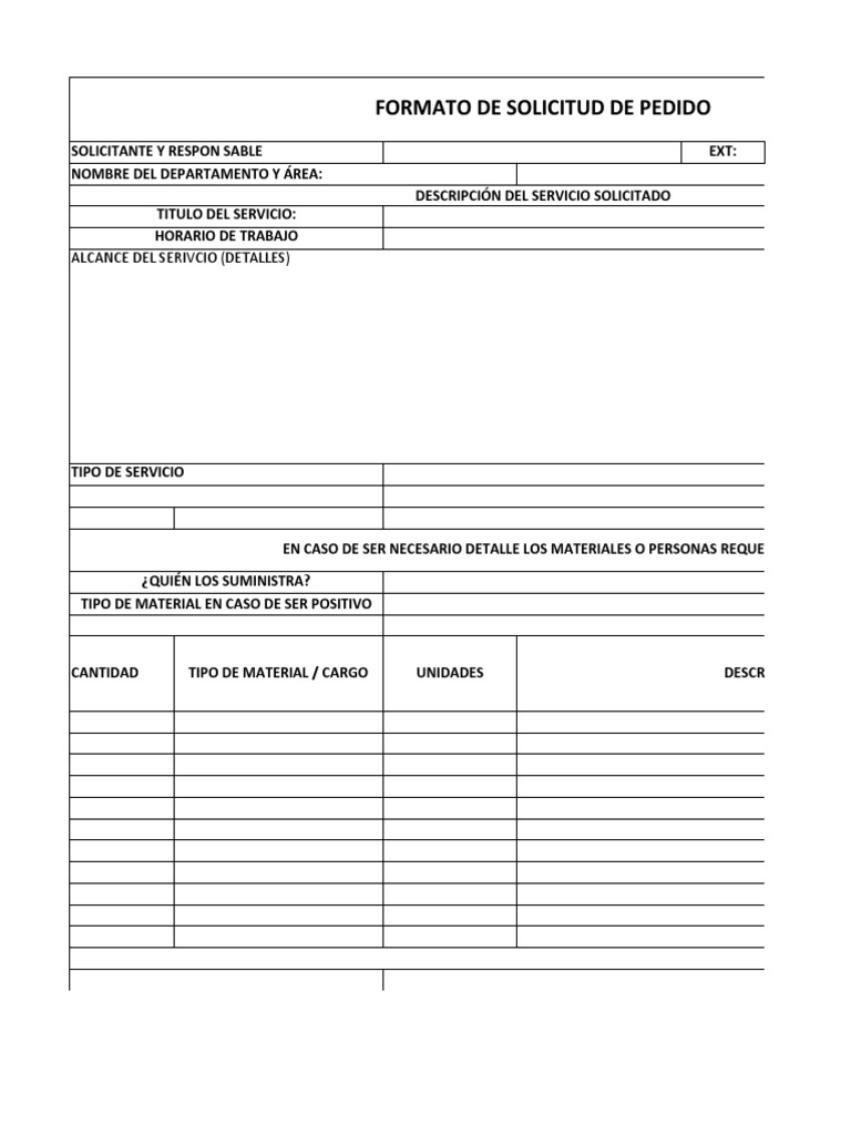 Formato Para Solp | PDF