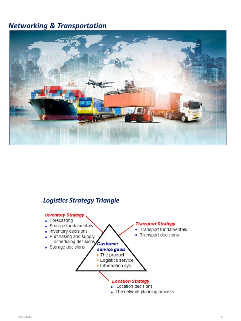 Networking and Transportation | PDF | Logistics | Warehouse