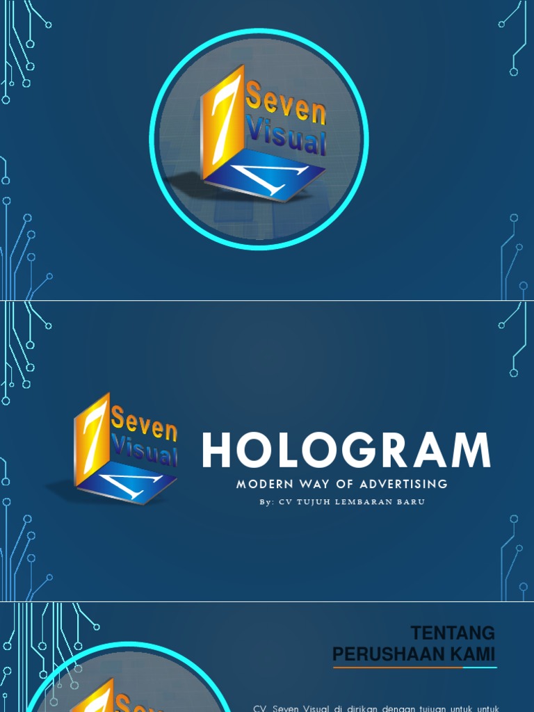 Penawaran Virtual Hologram Terbaru 2023 Om Adi | PDF