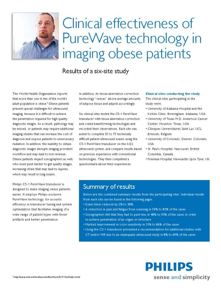 C5 PureWave TDP Study Whitepaper | PDF | Medical Ultrasound | Ct Scan