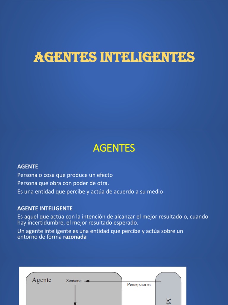 Introducción a Agentes Inteligentes | PDF | Aspiradora | Cognición