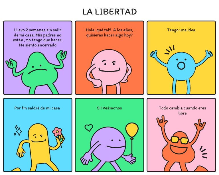 Colorido Sobre Amor Propio 6 Viñetas Cómic | PDF