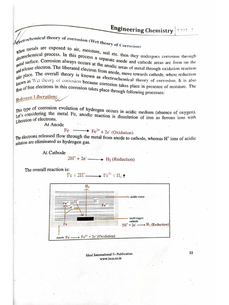 Electrochemical Theory - ? | PDF