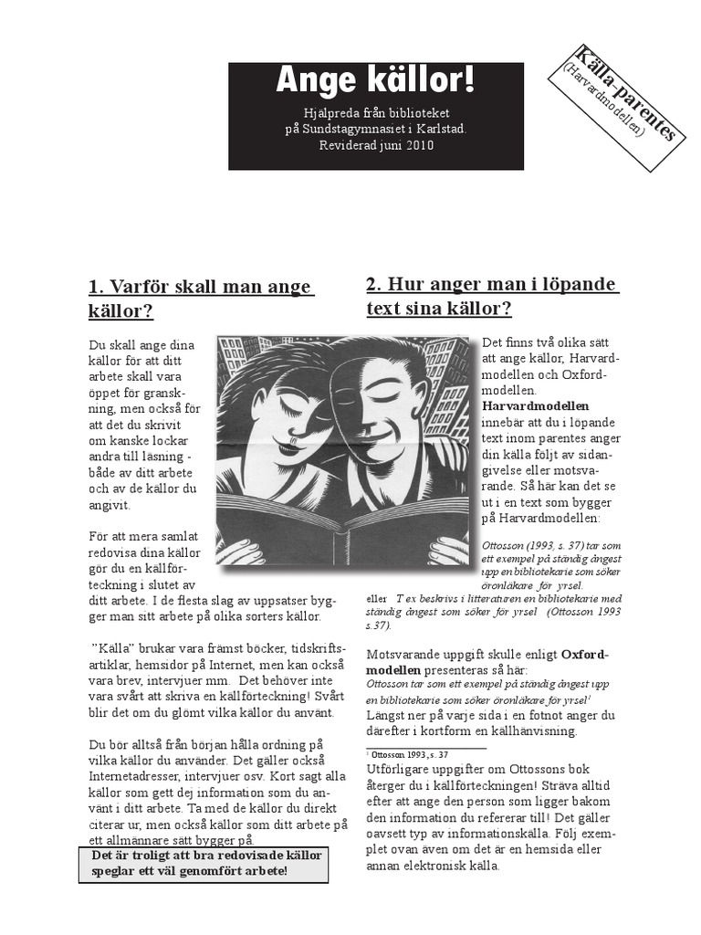 Ange Kllor Harvard | PDF